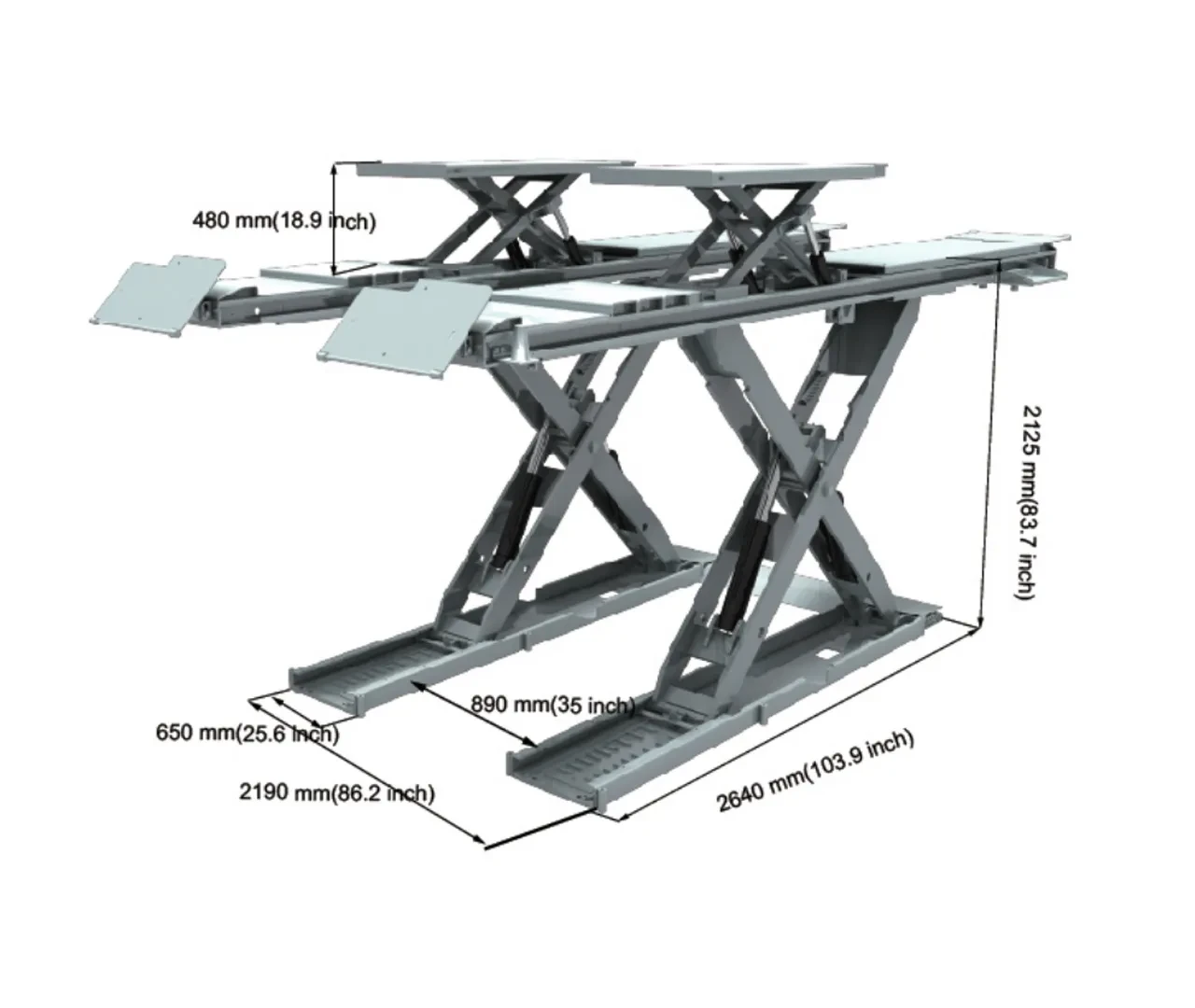 SLS5000 Scissor Lift - TATA Lift